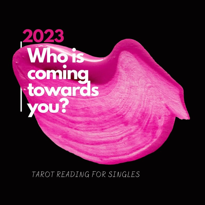 Who is Coming Towards You PDF Tarot Reading for Singles - Etsy