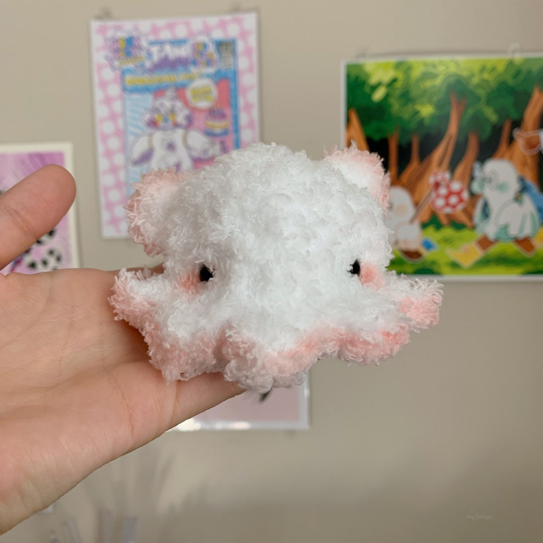 Fuzzy Cuddle Fish Crocheted Plush Handmade Cute Kawaii - Etsy