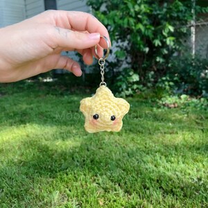 Kawaii Star Crocheted Keychain, Amigurumi , Cute Bag Charm, Accessories ...