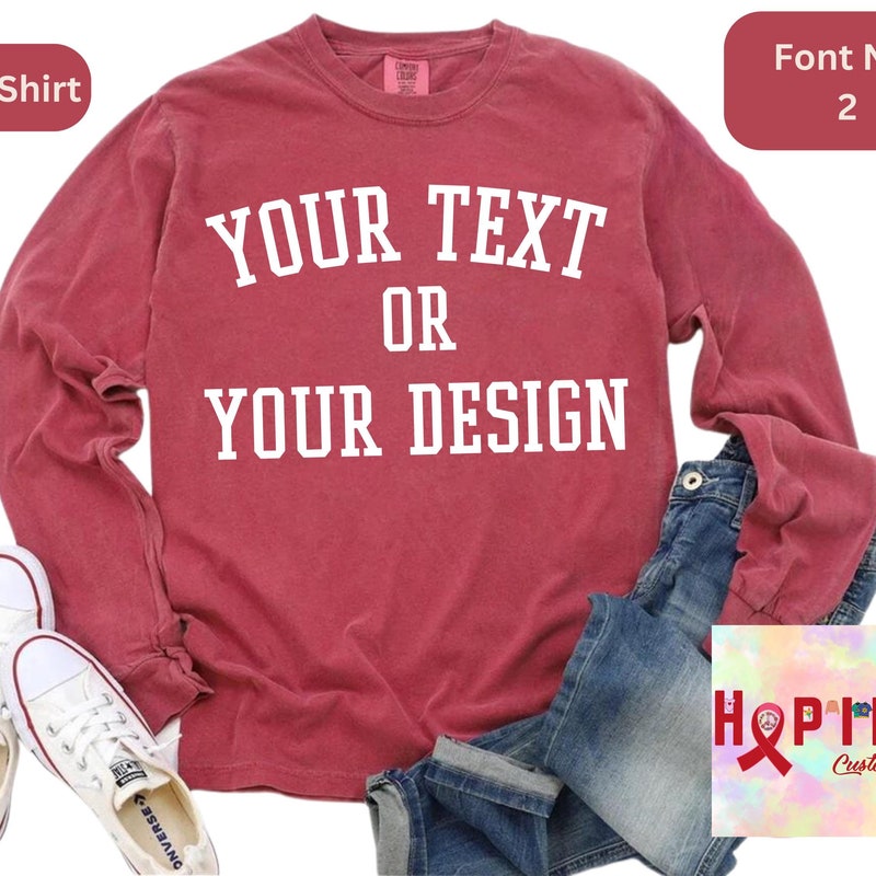 Custom Logo Shirts Soft - Etsy