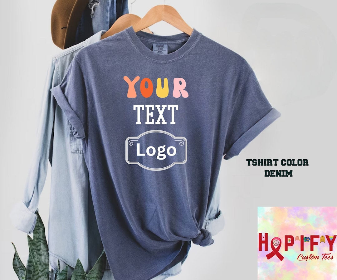 Comfort Colors Custom Shirt, Custom Comfort Colors Tshirt, Retro Custom ...