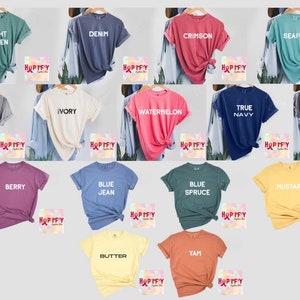 Custom Comfort Colors Shirt, Custom T Shirt, Custom Text Shirt, Custom ...