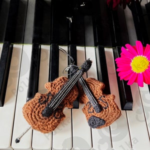 Very Easy Crochet Cello and Violin Pattern, PDF, English, Crochet Toy ...