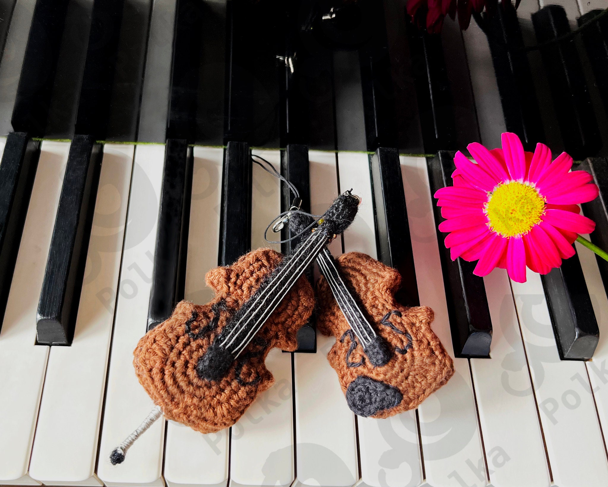Very Easy Crochet Cello and Violin Pattern, PDF, English, Crochet Toy ...