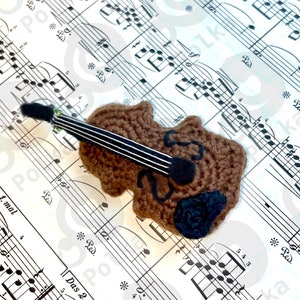 Very Easy Crochet Cello and Violin Pattern, PDF, English, Crochet Toy ...