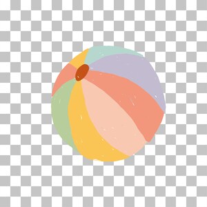 Beach Ball Sticker Vacation Clipart Beach Clipart Summer Clipart - Etsy