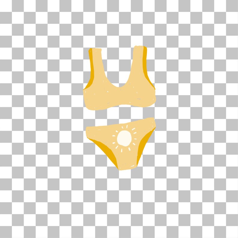 Swimwear Clipart Vacation Clipart Beach Clipart Summer Clipart - Etsy