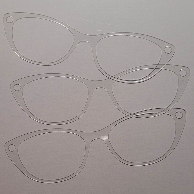 Pair Eyewear Toppers Casper - Etsy