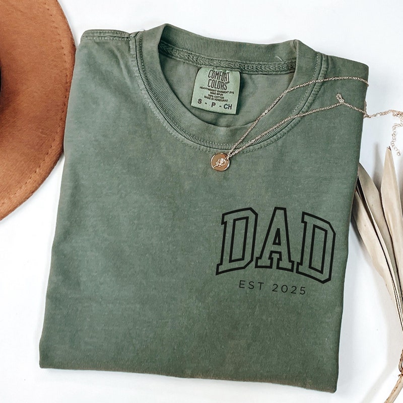Dad Est Tee 2025 - Etsy