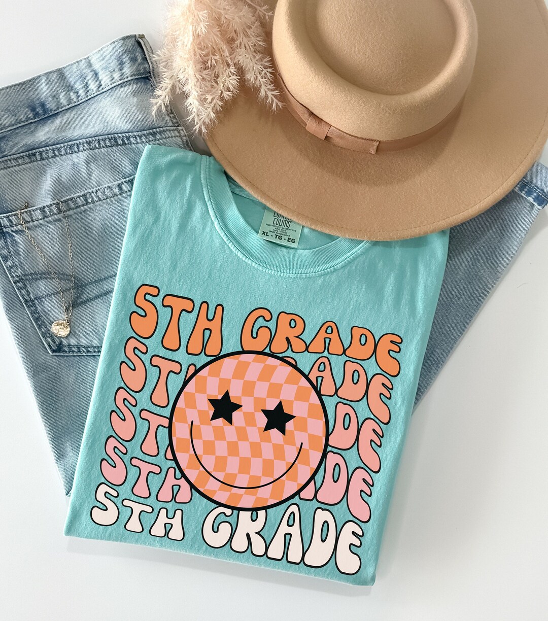 Comfort Colors Team Teacher Shirt, 5th Grade Back to School Shirt ...