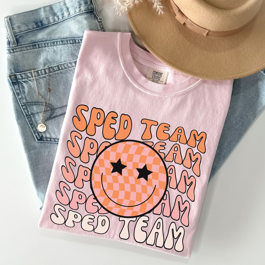 Comfort Colors SPED Team Shirt, Special Education Teacher, Back to ...