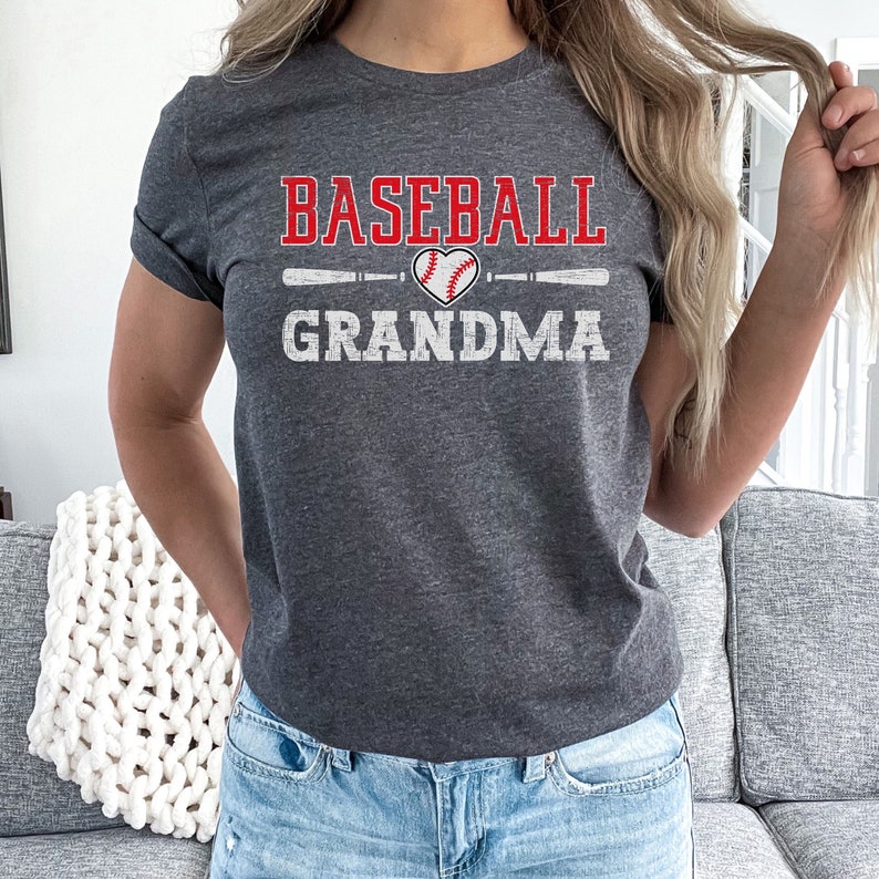 Grandma Baseball Shirts, Ladies Baseball T-shirts, Grandma Baseball ...