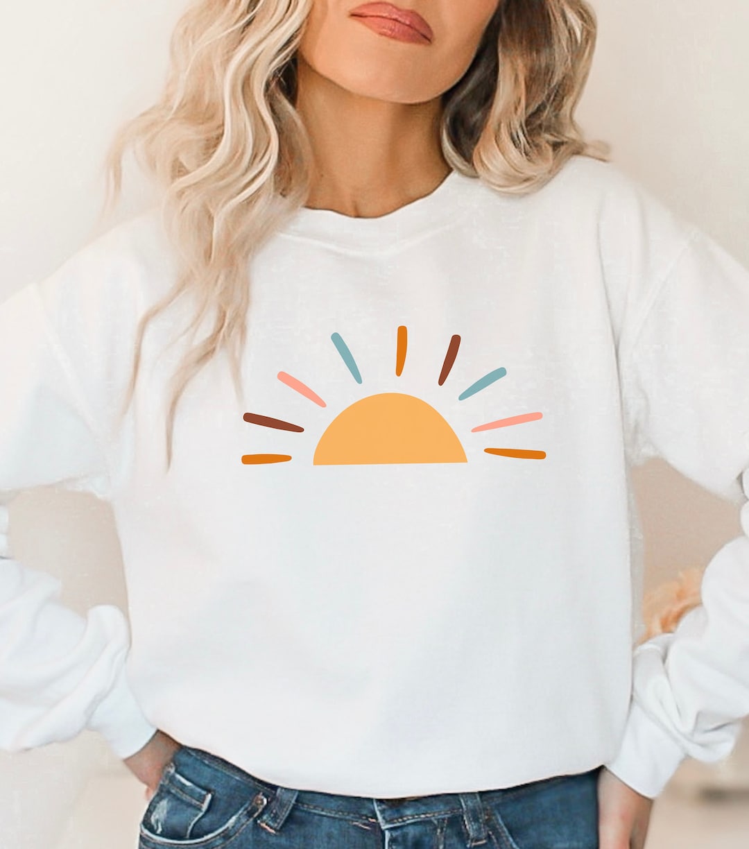 Sunshine Sweatshirt, Nature Lover Sweatshirt, Sun Sweatshirt, Good ...
