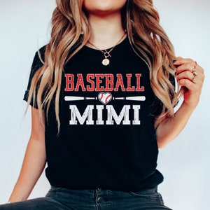 Mimi Baseball Shirts, Ladies Baseball T-shirts, Mimi Baseball Shirt ...