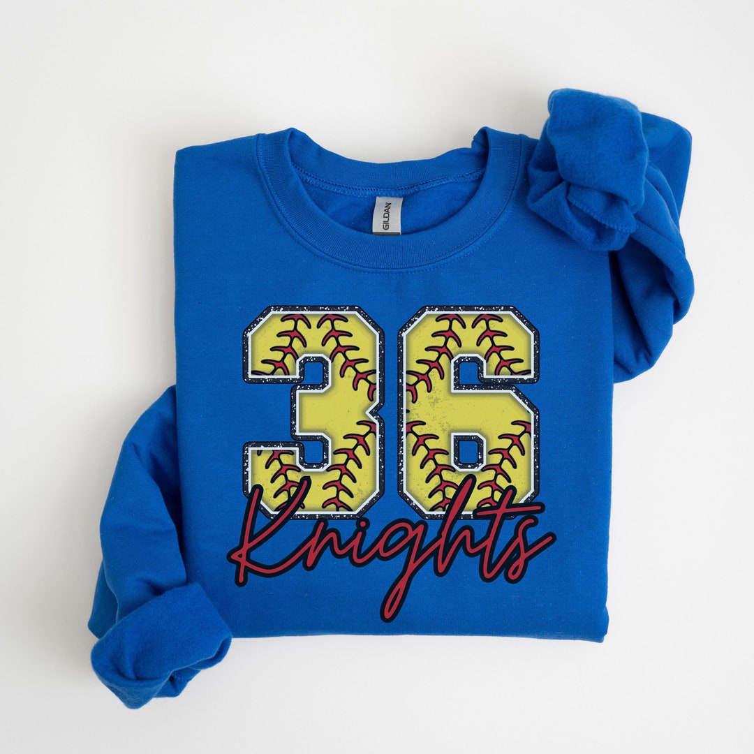 Custom Softball Sweatshirt, Personalized Softball Mom Crewneck ...