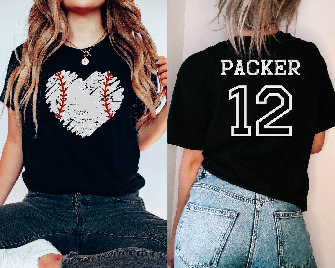 Custom Baseball Number Shirt, Personalized Baseball Mom Shirt, Baseball ...