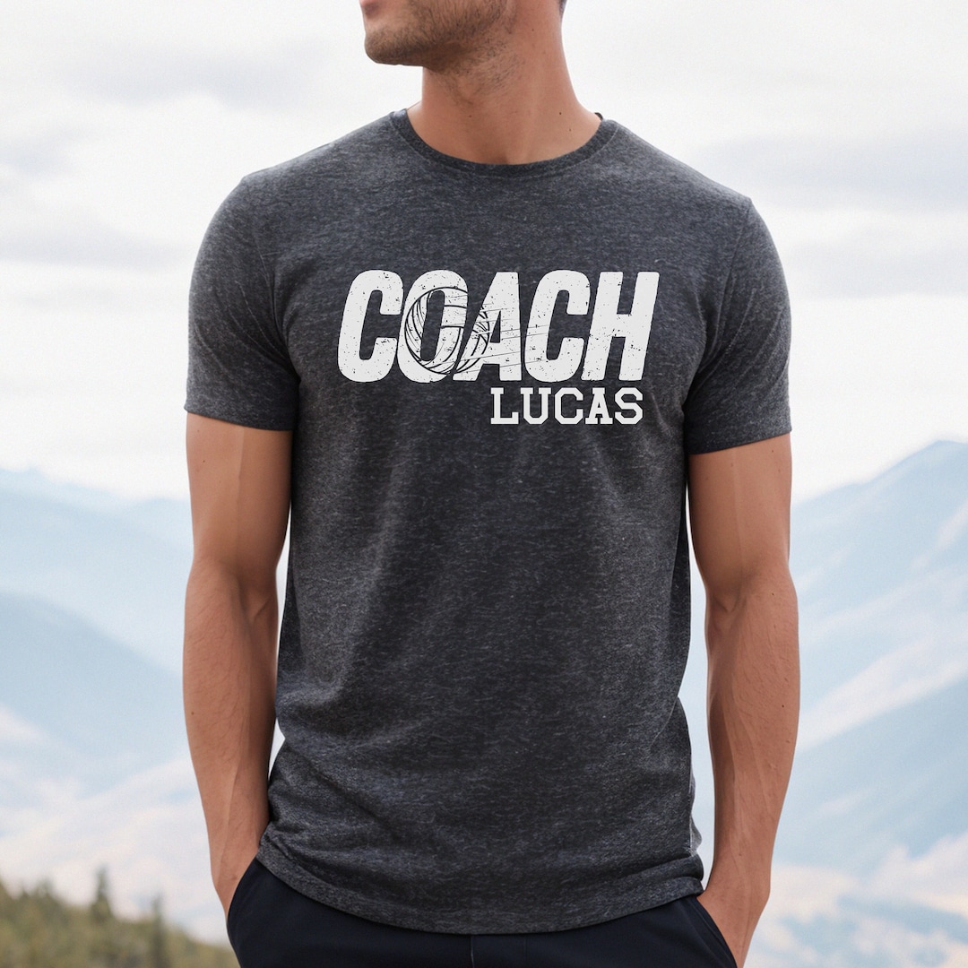 Custom Volleyball Coach Shirt, Coaches Gift Volleyball, Personalized ...