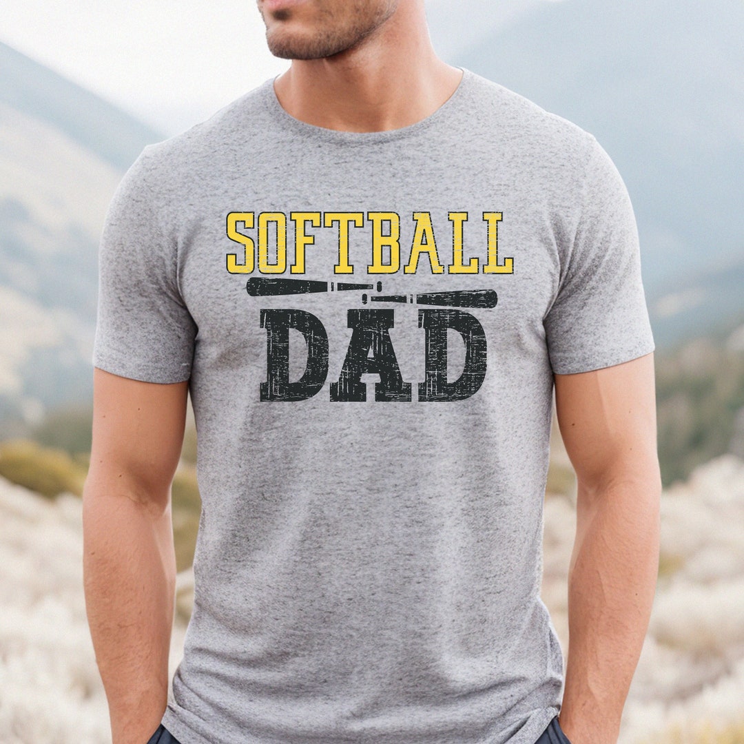 Softball Dad Shirt, Softball Fan Shirt, Softball Dad Gift, Proud ...