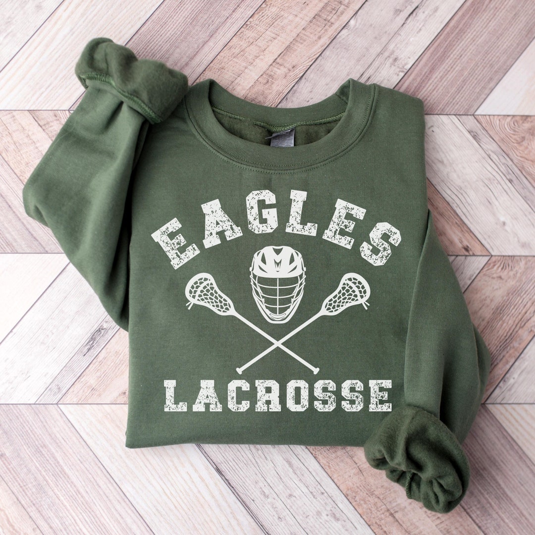 Custom Lacrosse Sweatshirt, Personalized Lax Gift, Lacrosse Team ...