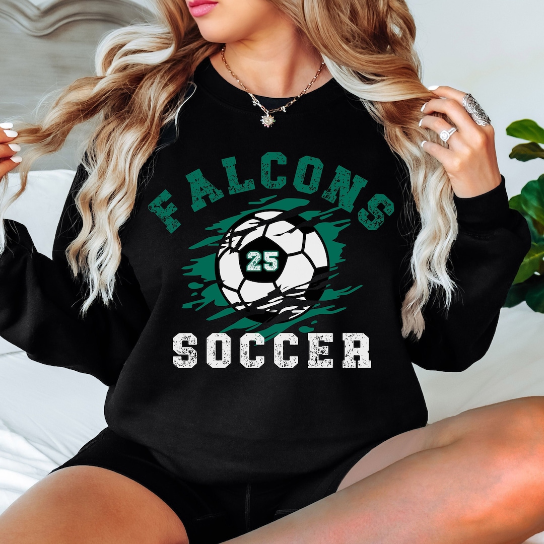 Custom Soccer Sweatshirt, Personalized Soccer Mom Crewneck, Soccer Fan ...