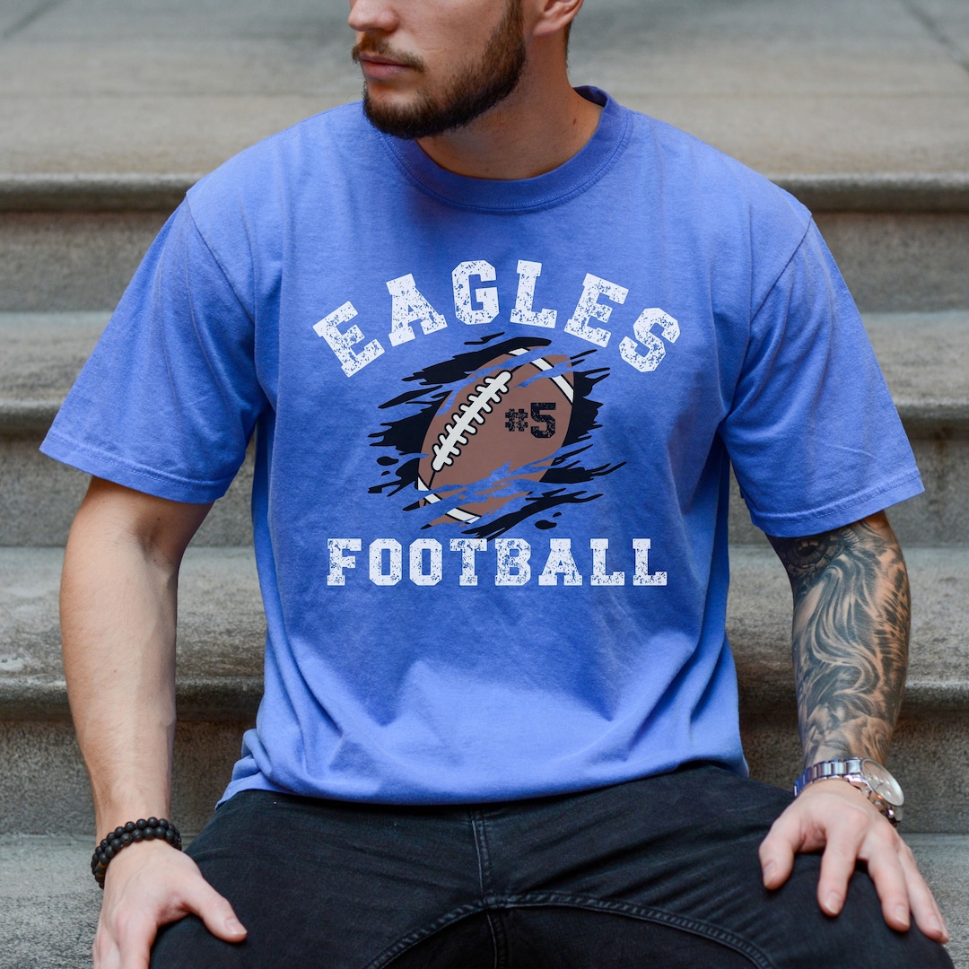 Custom Football Shirt, Men's Football Shirt, Comfort Colors ...