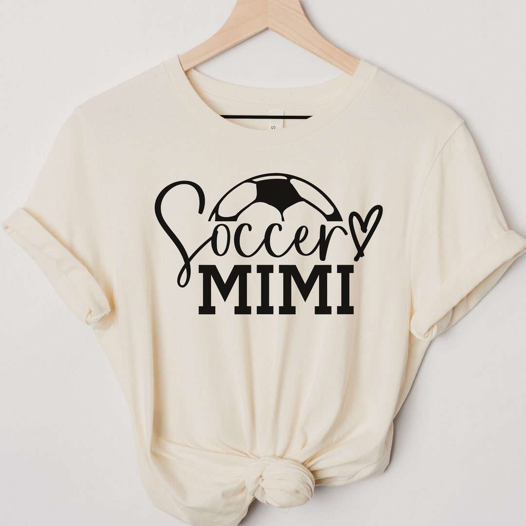 Soccer Mimi Shirt, Cute Soccer Shirt for Mimi, Soccer Mimi Tee, Soccer ...