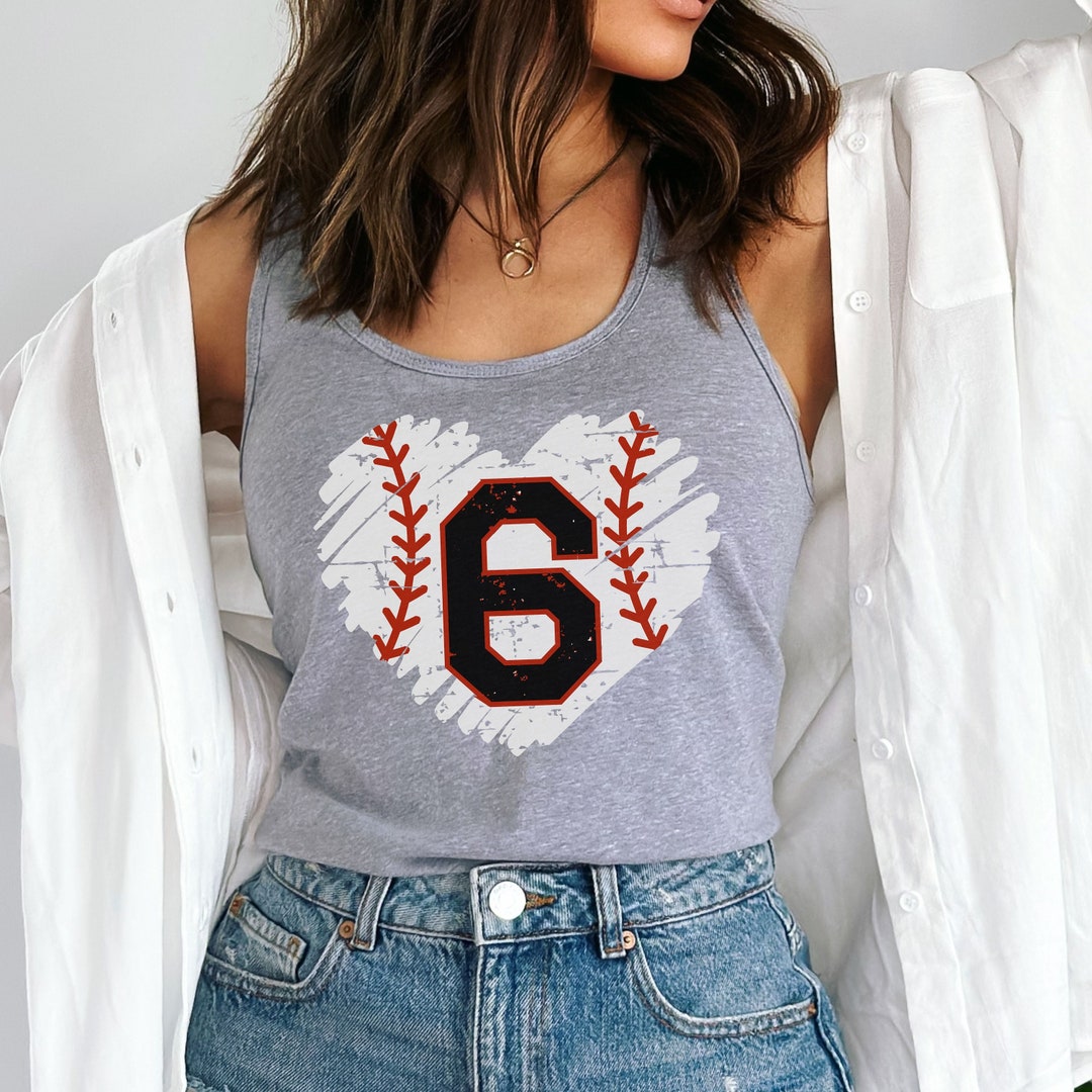 Custom Baseball Number Tank Top, Baseball Mom Gift, Personalized ...