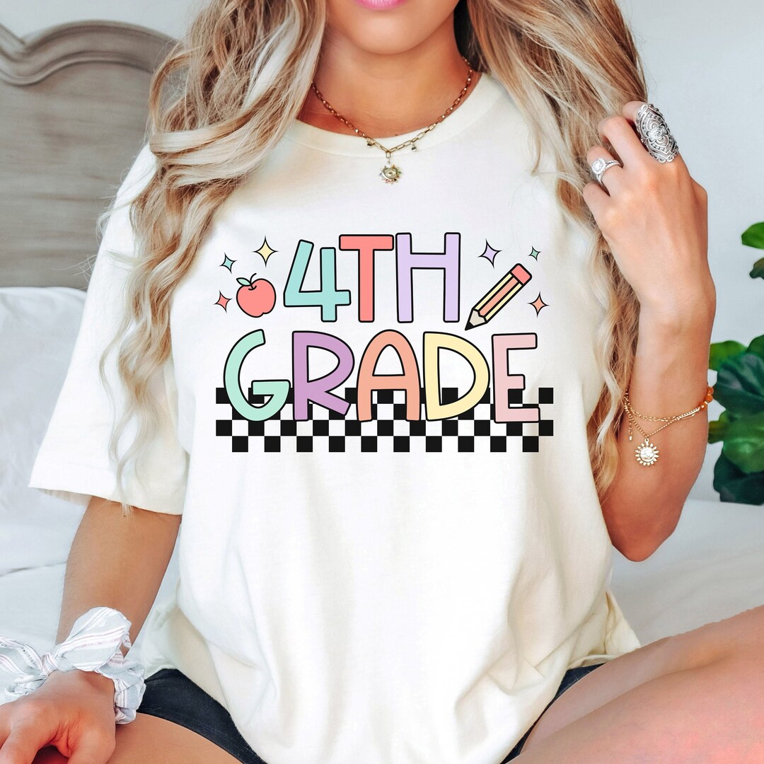 Fourth Grade Team Teacher Shirt, 4th Grade Teacher Shirt, Cute Group ...