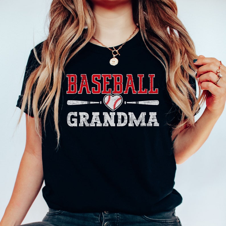 Grandma Baseball Shirts, Ladies Baseball T-shirts, Grandma Baseball ...
