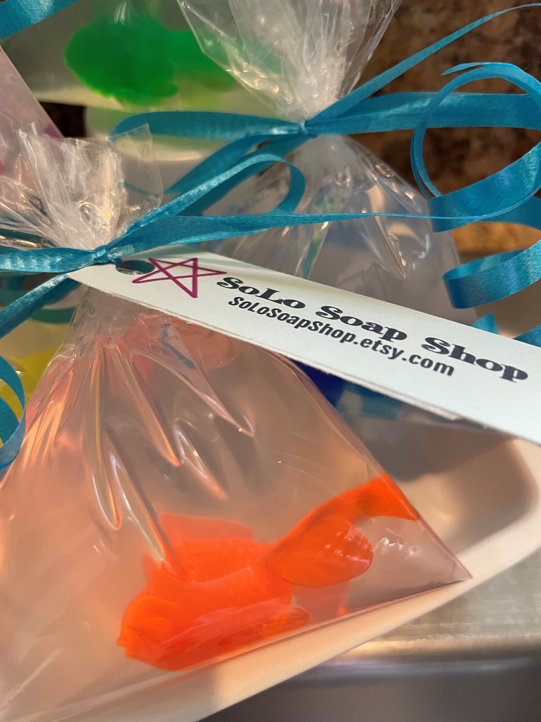 Carnival Goldfish Soap in a Bag - Etsy