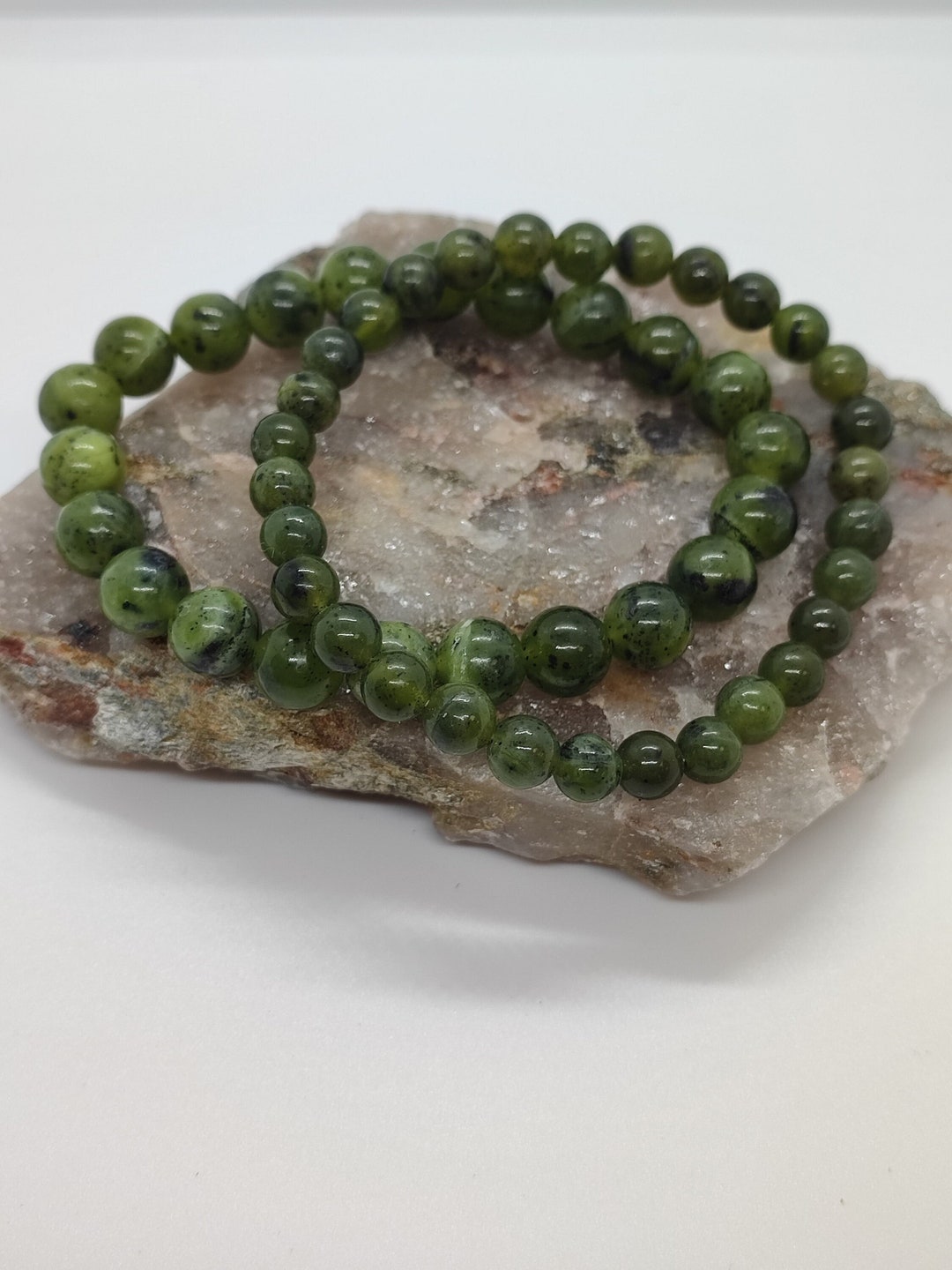 Jade Nephrite Bracelet (jade From Canada), Kidney Stone, to Combat ...