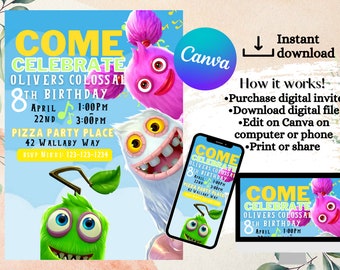 My Singing Monsters MSM Regular Monsters, Digital Design for DIY Print ...