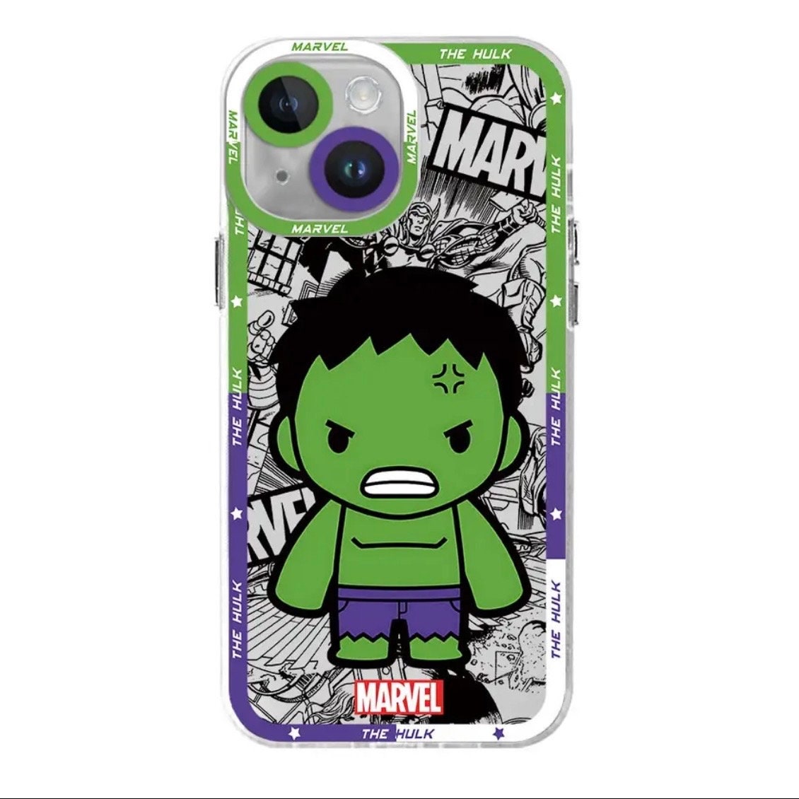 Marvel iPhone Case Spider Man/ Venom/ Captain America/ Iron Man/ Hulk ...