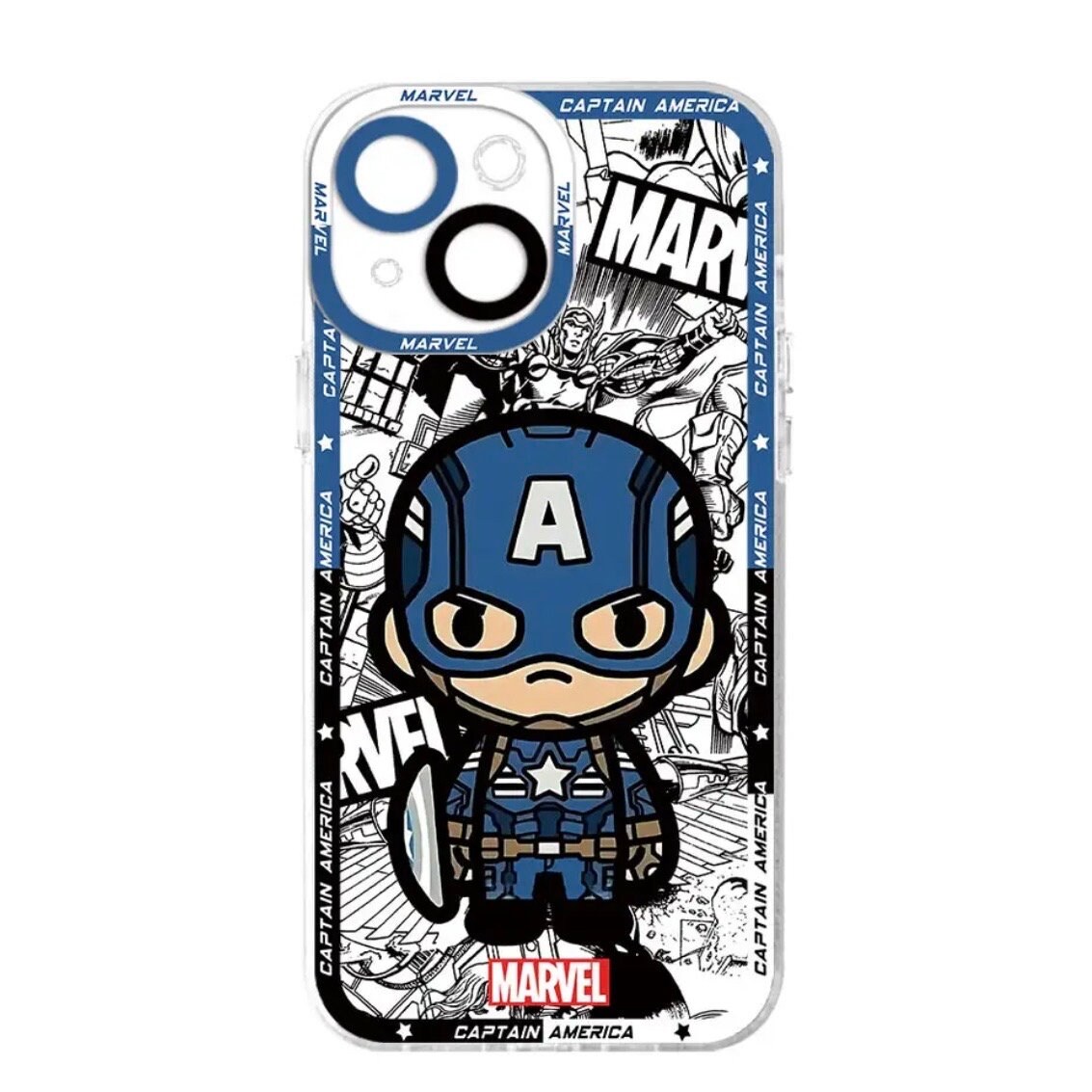 Marvel iPhone Case Spider Man/ Venom/ Captain America/ Iron Man/ Hulk ...