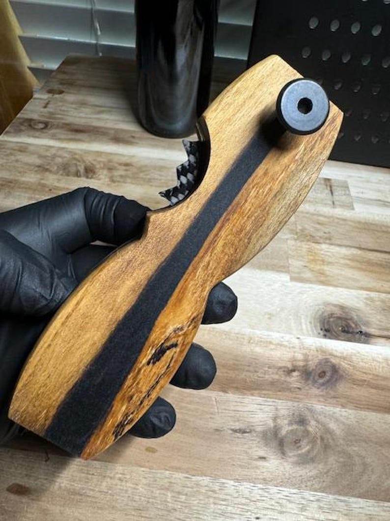 River Table Inspired - Beer Bottle Opener - Carbon Fiber Wax Cutter ...