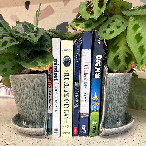 Book Planter - Etsy