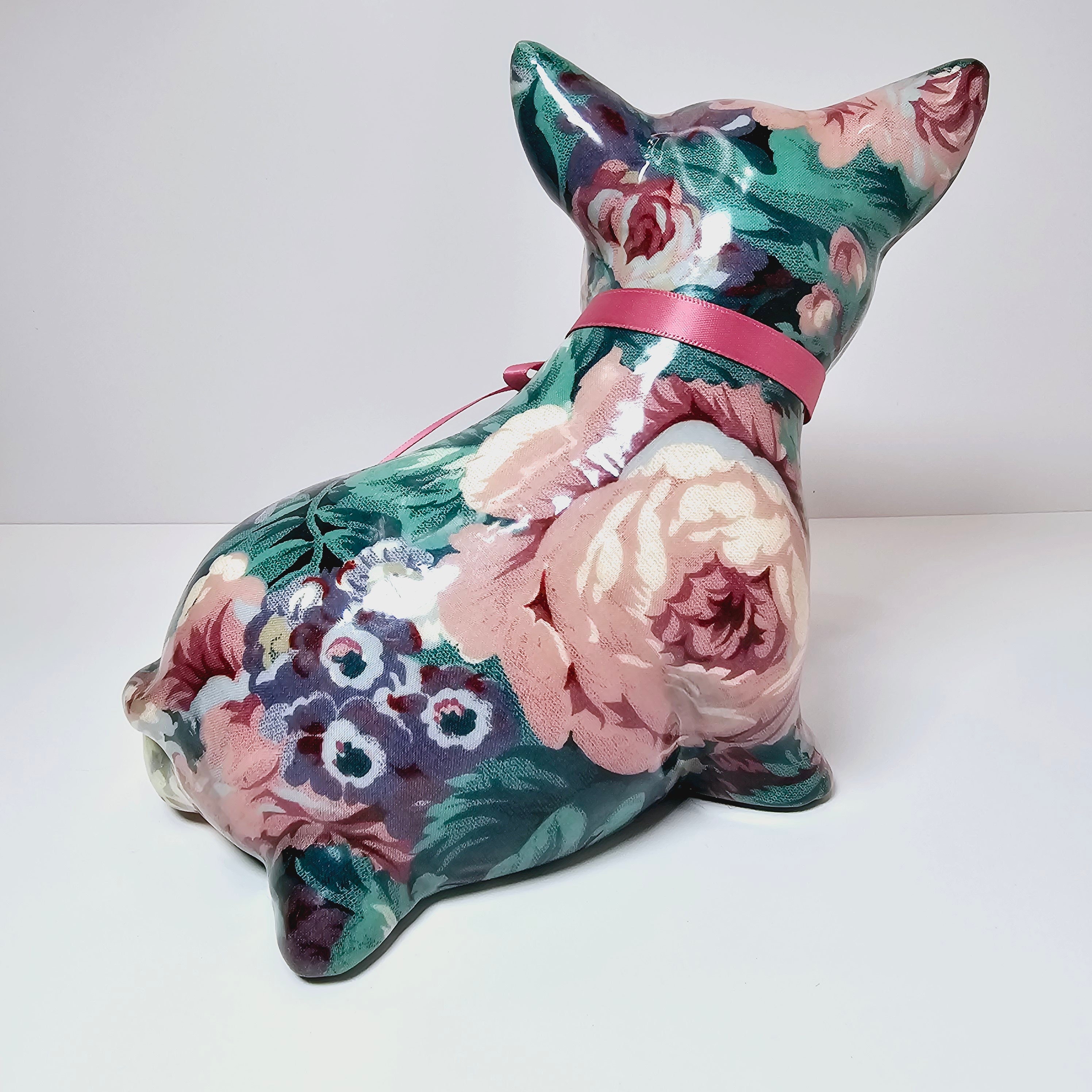 Vintage Joan Baker Designs Porcelain Patchwork Pig - Etsy