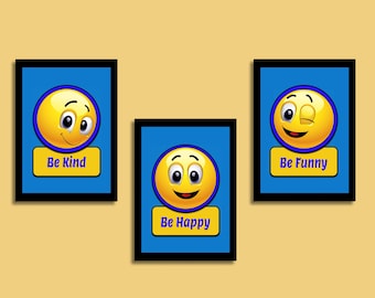 Smiley Face Themed Classroom Wall Art - Etsy