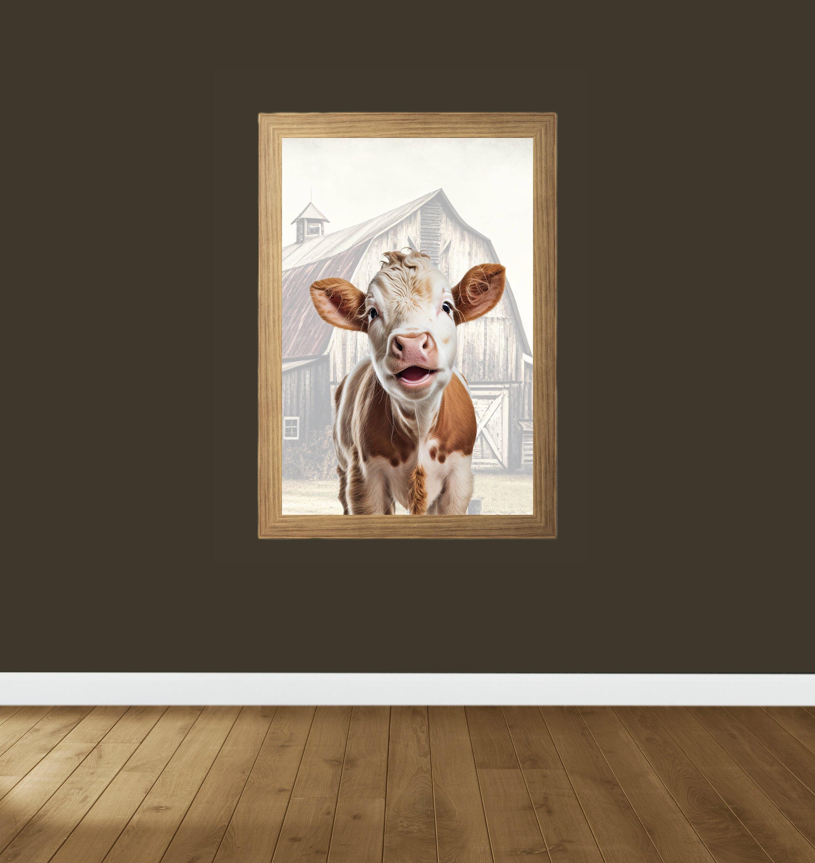 Baby Animal Wall Art, 3 Piece Wall Art, 3 Print Set, Farm Animal ...