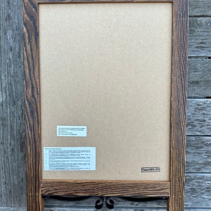 Custom Rustic Wood Framed Chalkboard 12x17 Tabletop Sign| Back to ...