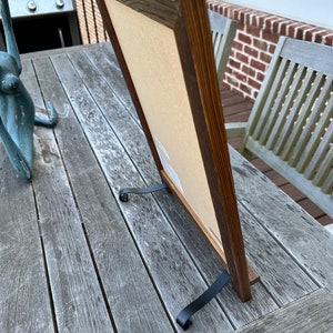 Custom Rustic Wood Framed Chalkboard 12x17 Tabletop Sign| Back to ...