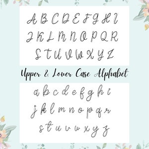 Faux Calligraphy Workbook | Perfect for Beginners | Practice Sheets and ...