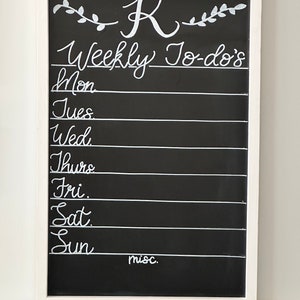 Custom Rustic Wooden Magnetic Large Chalkboard Sign 18x24” | Back to ...