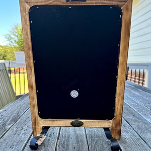 Custom Rustic Wood Framed Chalkboard Tabletop Sign Home Decor, Office ...