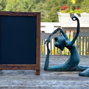 Custom Rustic Wood Framed Chalkboard 12x17 Tabletop Sign| Back to ...