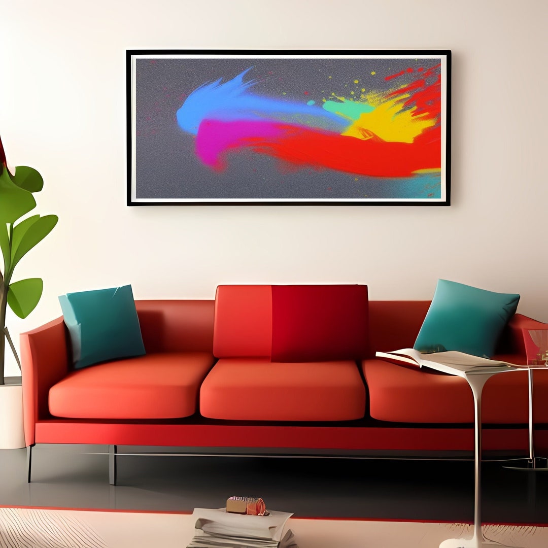 Printable Spray Abstract Photography - Etsy