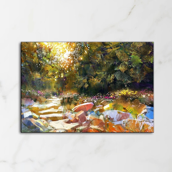 Path Garden Wall Art - Etsy