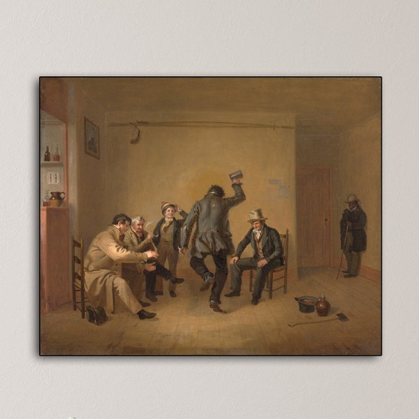 Bar Scene Painting - Etsy