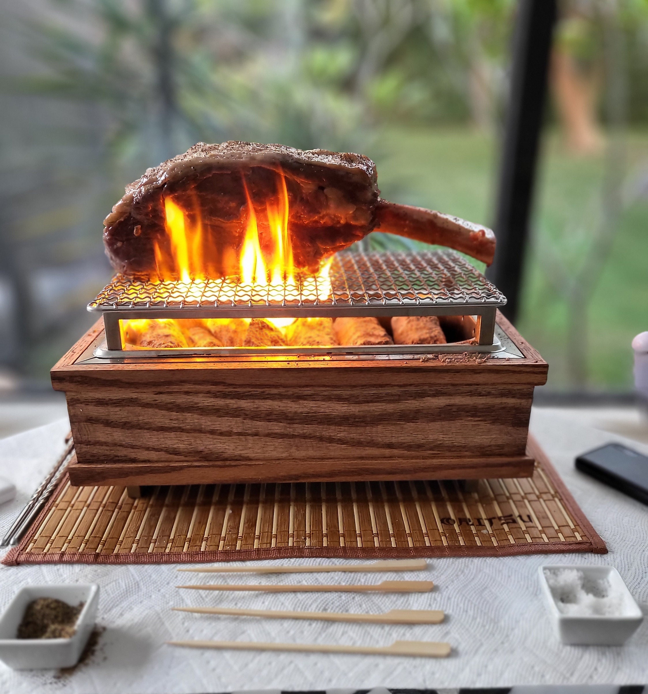 Traditional Hibachi Grill - Etsy