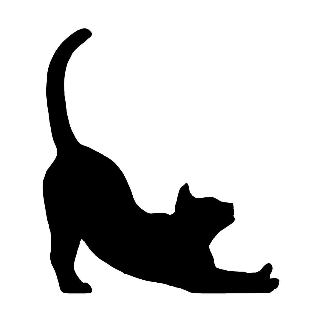 Cat Silhouette Download - Etsy